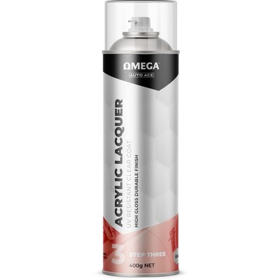 Omega 1K Clear Top Coat Aerosol Spray 400g AA-TCC400G | eBay Australia