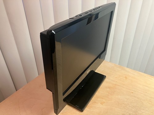 Small TV/Monitor 13.3" 1080 LED Flat Screen eXuby RF HDMI RCA VGA USB w ...