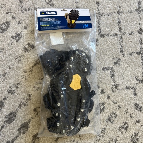 Stabil STABILicers Maxx2 High Performance Snow and Ice Cleats Black ...