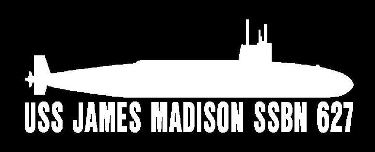 USS JAMES MADISON SSBN 627 Silhouette Decal U S Navy USN Military S001 ...