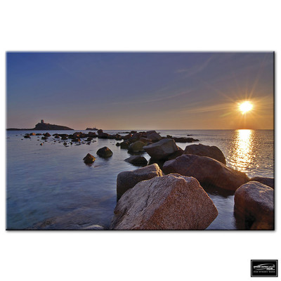 Sunset Seascape Sunset BOX FRAMED CANVAS ART Picture HDR 280gsm | eBay
