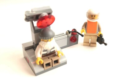 Electrical Chair & Inmate Guard Minifig Jail Prisoner Made out of Lego ...