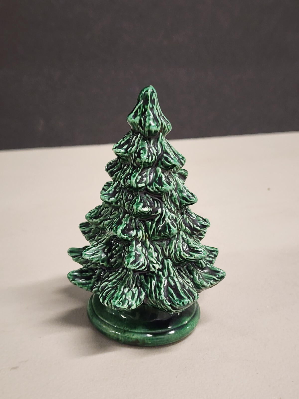 Beautiful Vintage Ceramic Green Christmas Tree | eBay