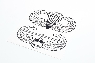 Airborne and Air Assault Vinyl Decal from 4 inches wide | eBay