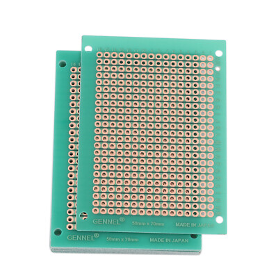 50mm x 70mm Prototype Copper Strip PCB Printed Circuit Board Stripboard ...