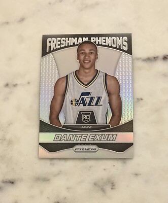 2014-15 Panini Prizm Freshman Phenoms Dante Exum RC Rookie Card Silver ...