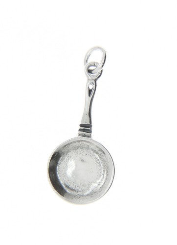 Sterling Silver Chef Pot Pan Charm or Pendant | eBay