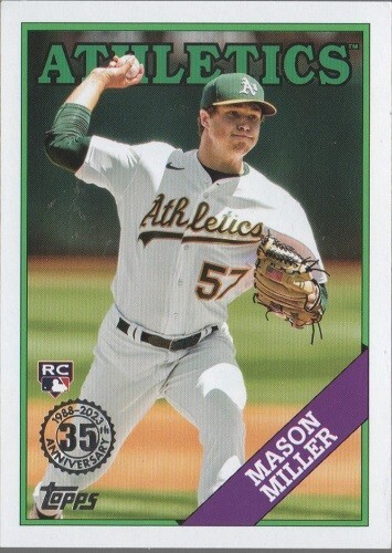 2023 Topps Update "1988 35th Anniversary" Mason Miller RC #88US-11 | eBay
