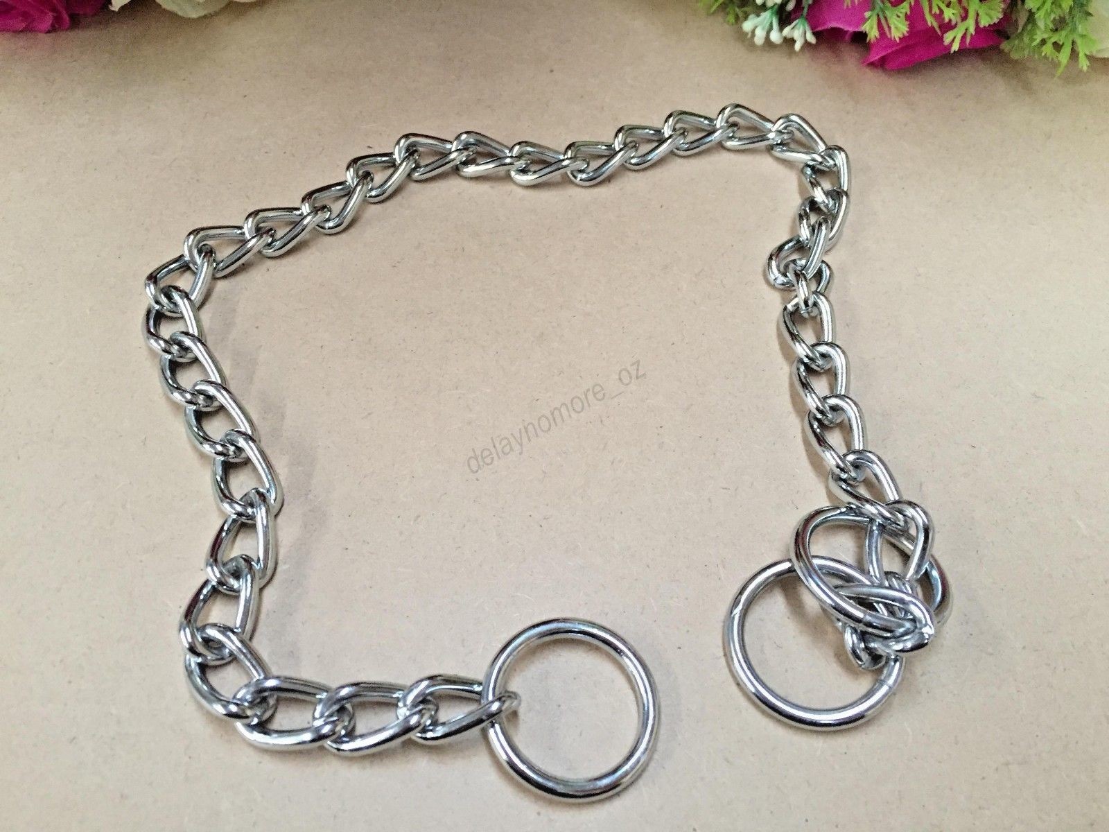 55cm Heavy Duty Choker Collar Chain Pet Check Chains Medium Dog | eBay