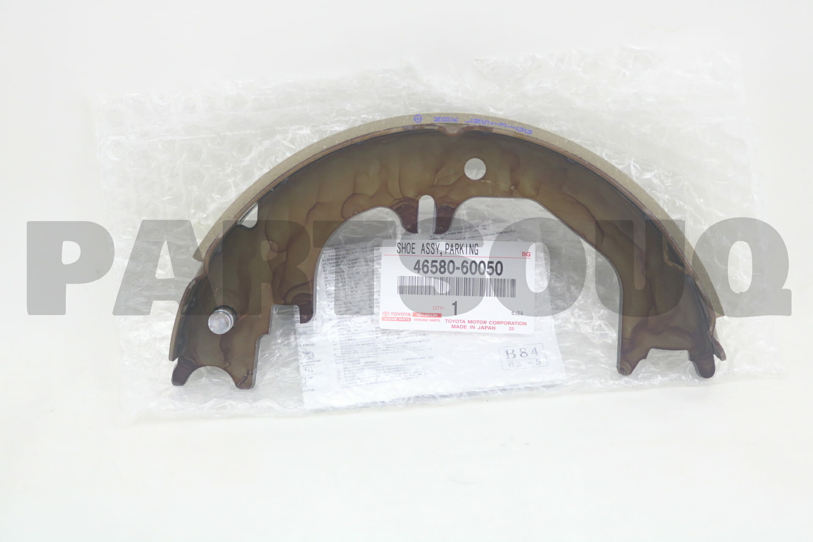 4658060050 Genuine Toyota SHOE ASSY, PARKING BRAKE, LH NO.1 46580-60050 ...