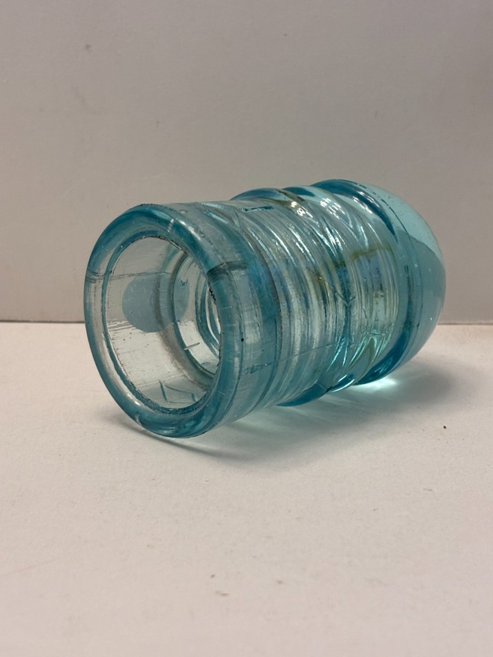 CD 112.4 Diamond aqua glass insulator | eBay