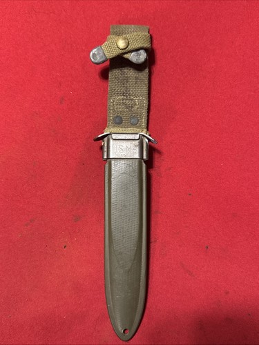 Genuine Military WW2 M8 Scabbard No Metal Tip M3 Fighting Knife M1 ...