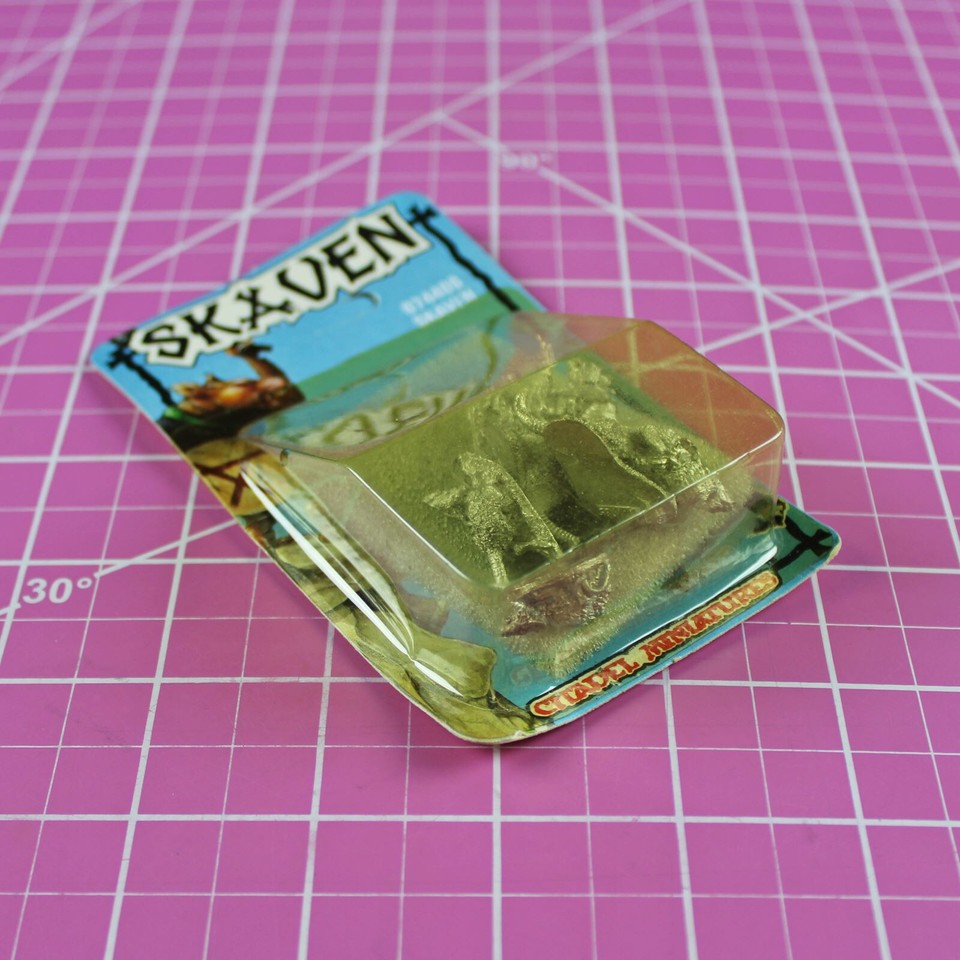 Warhammer Skaven Packmaster and Giant Rats NIB Metal - OOP - Classic ...