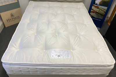 Hypnos BEAUMONT PILLOWTOP MATTRESS MEDIUM/FIRM & CLASSIC BASE KING 150X200 5FT | eBay UK