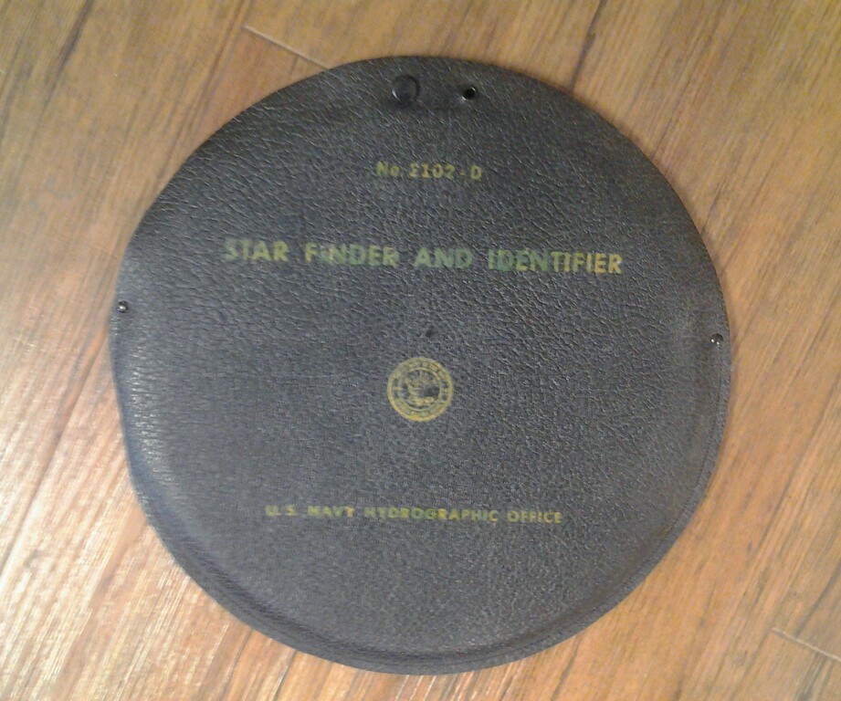 U.S.Navy Hydrographic Star Finder and identifier in Case Model #2102-D ...