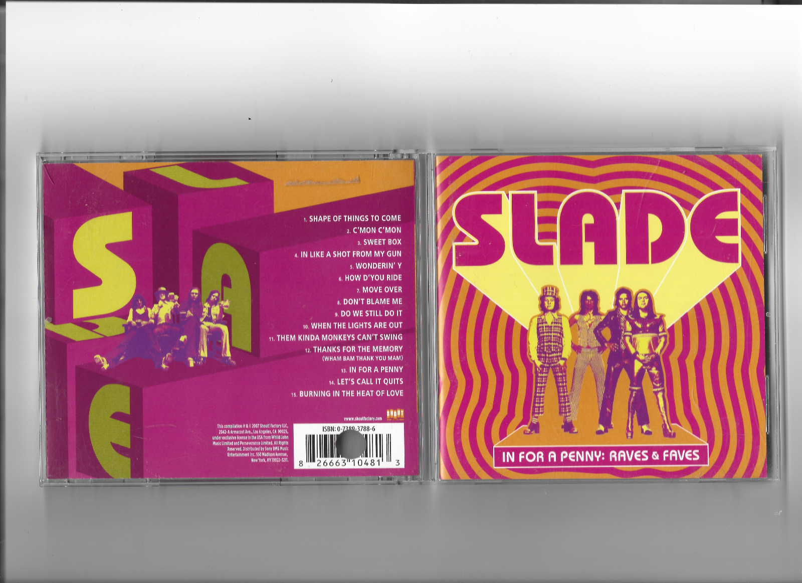Slade In For A Penny Raves & Faves CD Rarities 70s Glam Noddy Holder ...