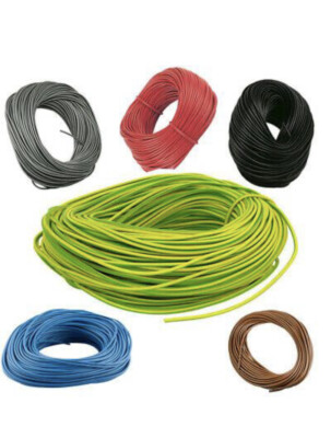 Wire Sleeving Sleeve PVC Brown ,Grey ,Black, Red, Blue, Yellow/ Green ...
