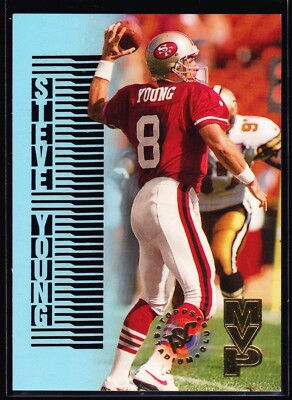 Steve Young SF 49ers Hall of Fame 1995 Stadium Club Die Cut TSC Insert ...