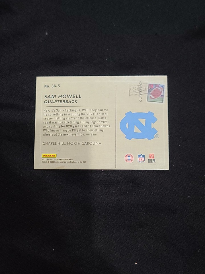 2022 PRESTIGE SAM HOWELL SEASONS GREETINGS FOIL INSERT RC #SG-5 ...