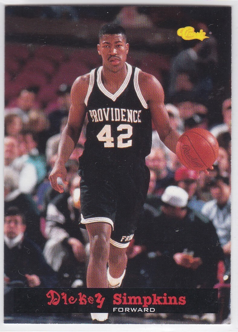 M) 1994-95 Classic Trading Card Basketball Dickey Simpkins #31 | eBay