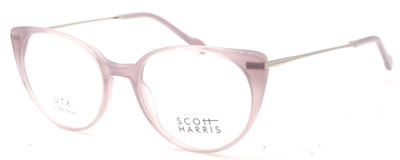 SCOTT HARRIS SHX 001 LILAC SILVER Designer Optical Eyeglass Frame Women ...