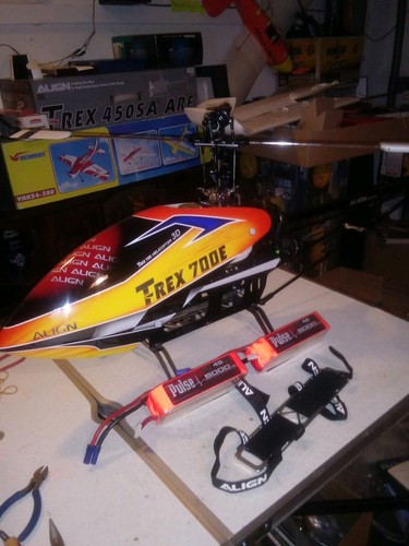 RC Helicopter Trex 700 Fly Bar Head | eBay