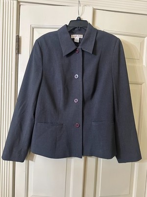 Judith Hart Collection || Dark Gray Blazer/Jacket || Size 16 | eBay