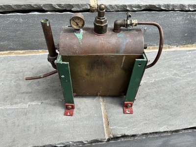 Scratch Built steam boiler model engineering vintage steam with a ...