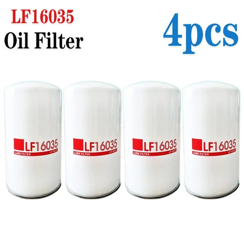 LF16035 Oil Filter For Dodge Ram Cummins 6.7L Engines Diesel Pack of 4 ...