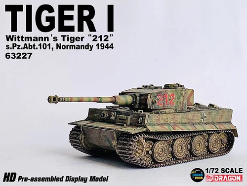1/72 Wittmann Tiger Tank Model 212 Normandy | eBay