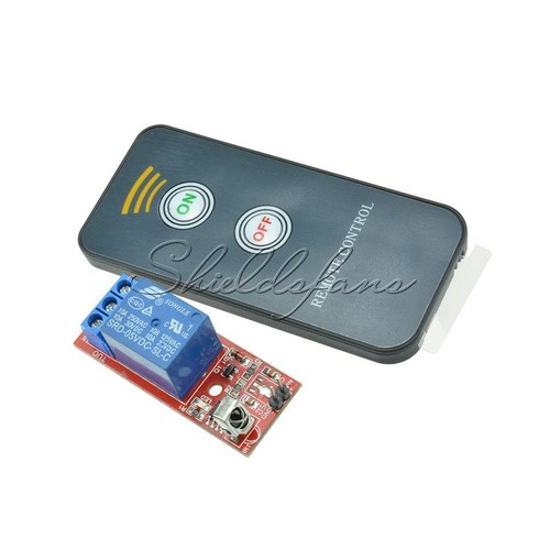 1 Channel Infrared Switch Relay Driving Module Board 5V Remote Control ...