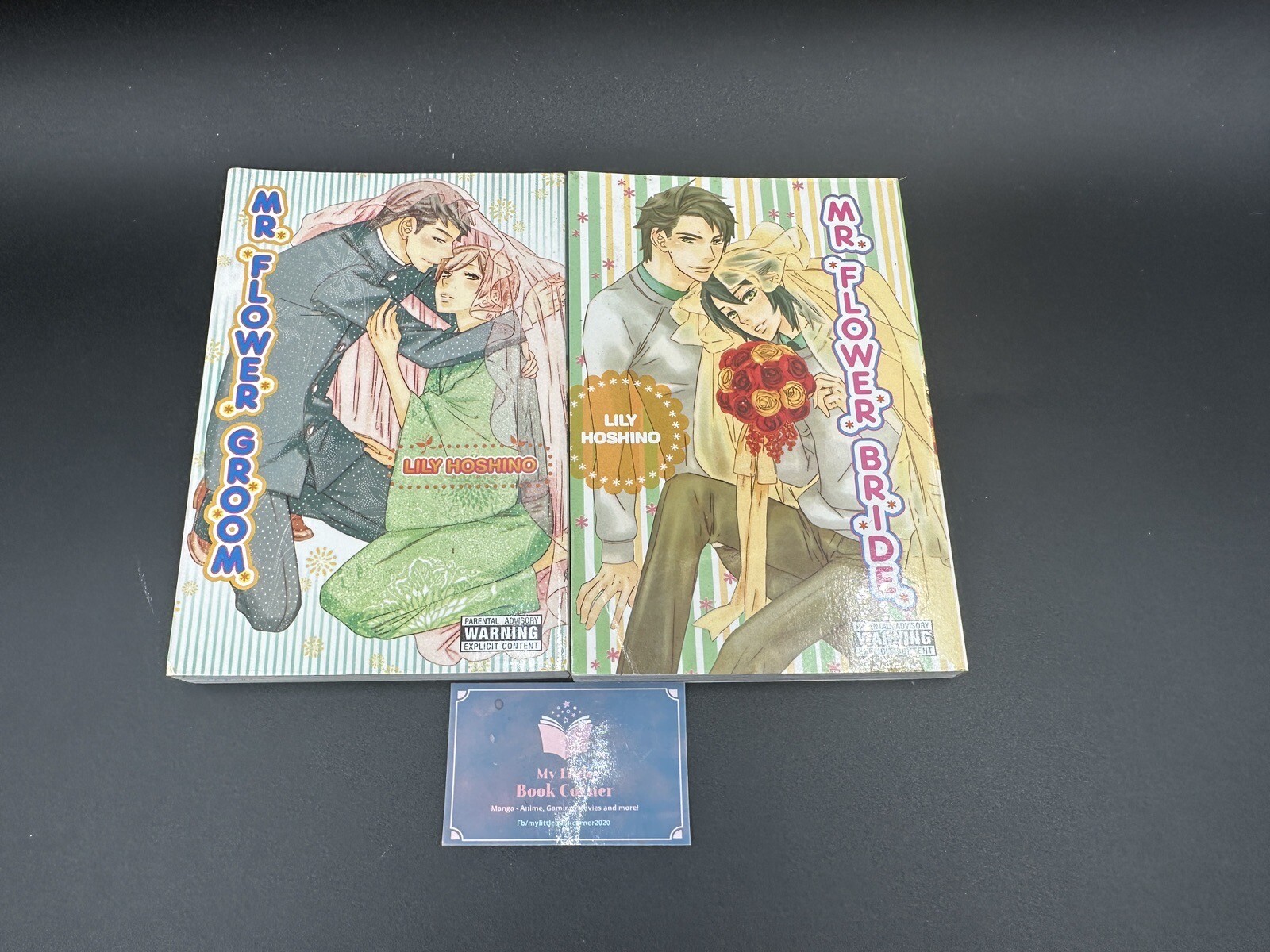 Mr. Flower Bride + Mr. Flower Groom Manga By Lily Hoshino Yaoi ...