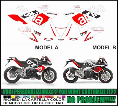 Stickers RSV4 Replica RF 2009 2014 Set Compatible | eBay