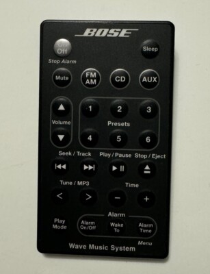Bose Wave Music System III Remote Control for AWRCC1, AWRCC2 Tested ...
