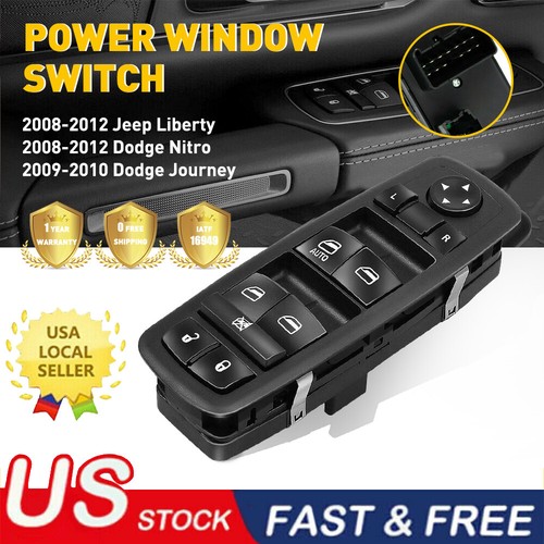 US Master Power Window Switch Driver Side For Jeep Liberty 08-12 Nitro ...