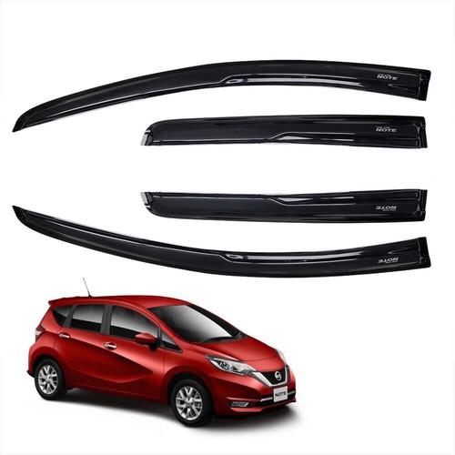 Weather Guards Sun Visor Light Brown For Nissan Note Hatchback 2017 ...