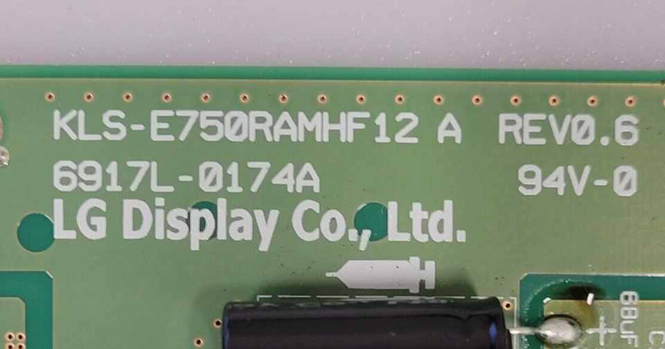 Philips 75BDL3000U LED Driver Board 6917L-0174A, KLS-E750RAMHF12 A for ...