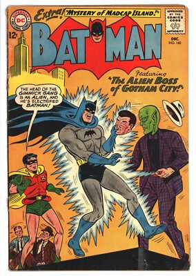 * BATMAN #160 (1963) The Alien Boss of Gotham! Good/Very Good 3.0 * | eBay
