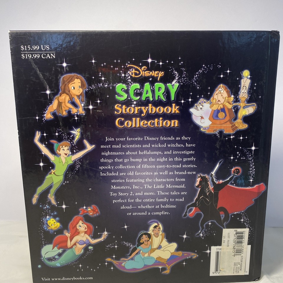 Disney Scary Storybook Collection - Hardcover Book 9780786833795| eBay