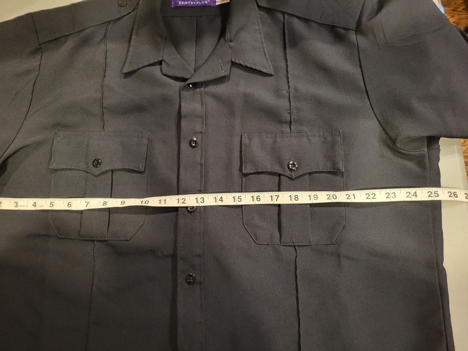 Vintage Horace Small Patrol Shirt Men XL Black Police Cop Security ...