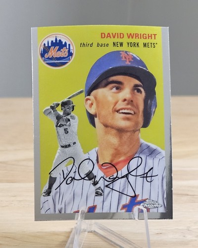 David Wright 2023 New York Mets 2023 Topps Chrome Platinum Anniversary ...