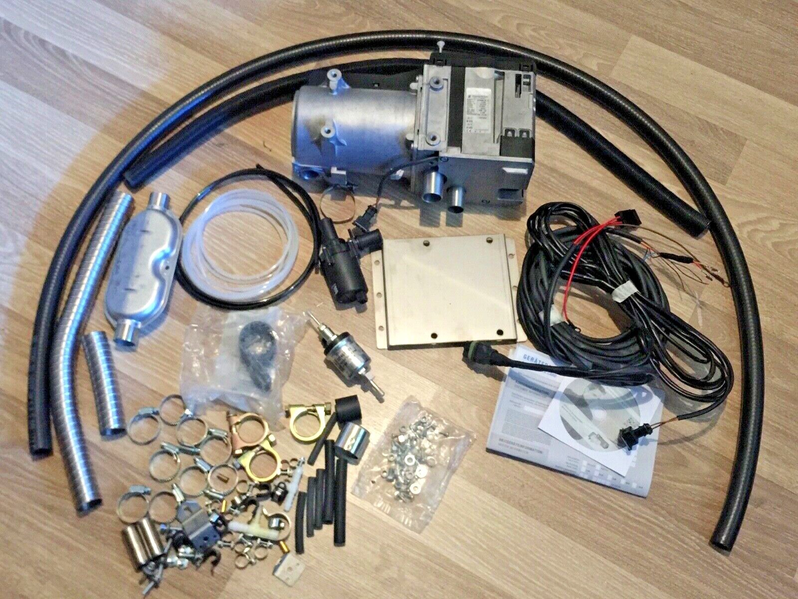 24V EBERSPACHER HYDRONIC M II 12KW DIESEL WATER NARROW BOAT HEATER KIT ...