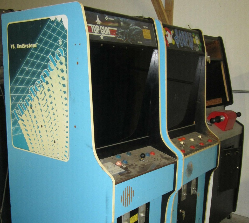 TOP GUN - NINTENDO VS ARCADE MACHINE by NINTENDO 1987 (Excellent) *RARE ...