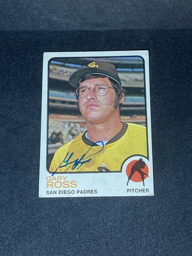 Gary Ross 1973 Topps #112 San Diego Padres Signed Auto Autographed Card ...