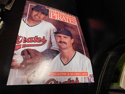 Pittsburgh Pirates Magazine 1992 Official | eBay