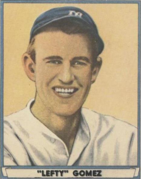 1977 Dover Classic Baseball Cards Reprints - Lefty Gomez 1941 Play Ball ...