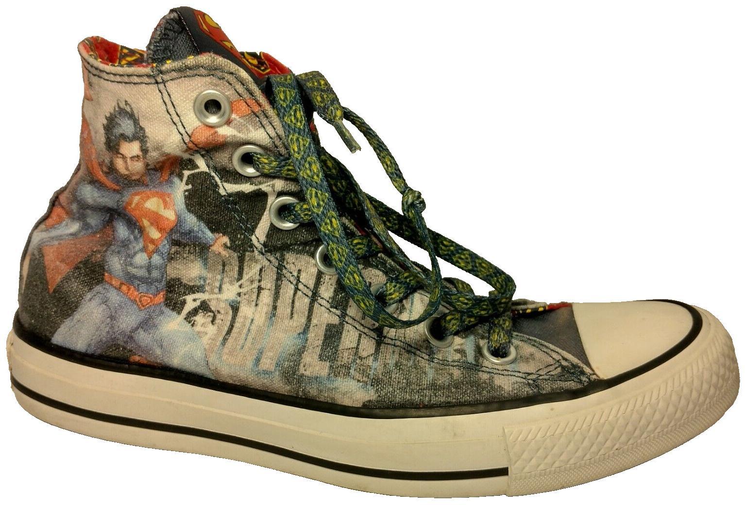 Size 8 - Converse DC Comics x Chuck Taylor All Star High Superman for ...
