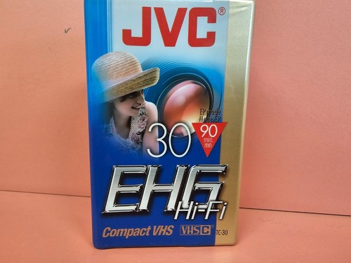 JVC VHS C Compact VHS Tape EHG Hi Fi TC-30 EHGDU 30-90 Minute Tape ...