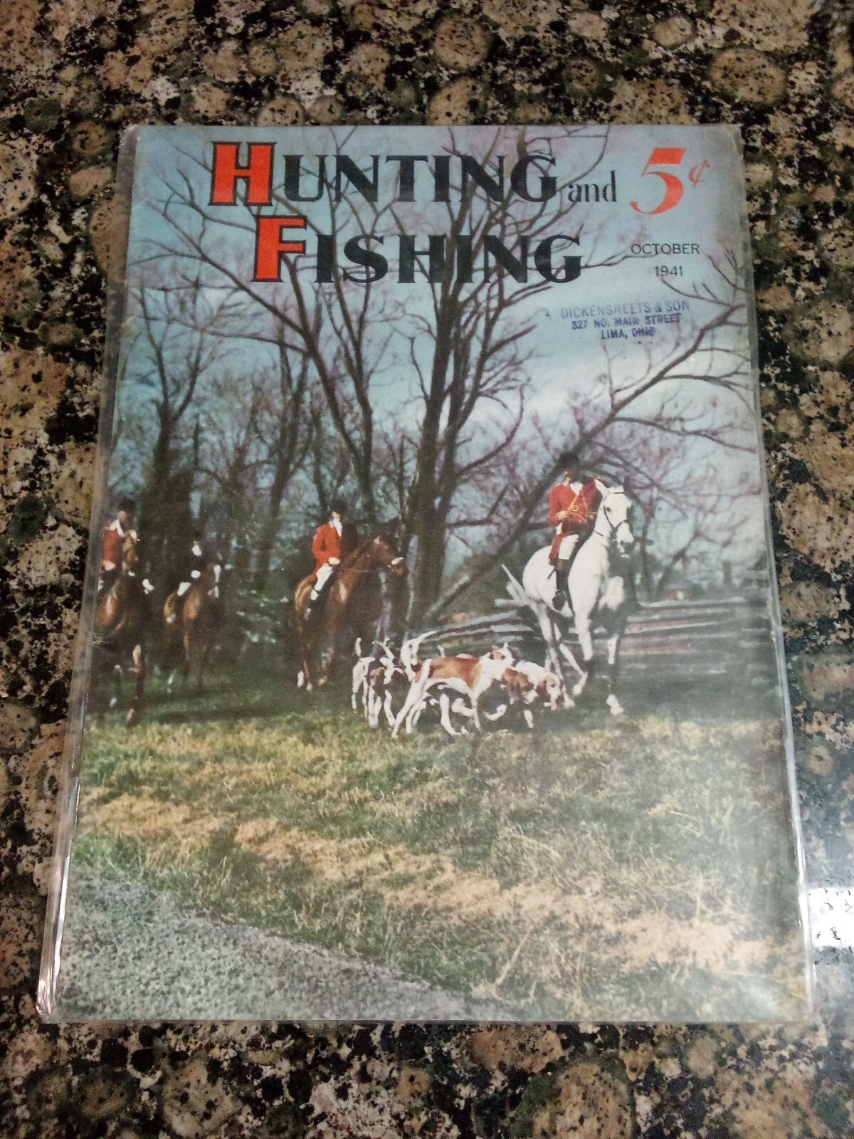 hunting and fishing collectibles magazine Vintage October 1941 Issue | eBay