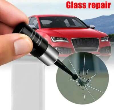 2 X Multipurpose Car Window Cracked Glass Repair Recover Kit Windshield ...